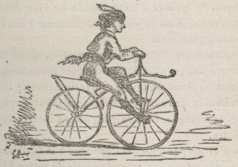 Le Vélocipède, la plus noble conquête de l'Homme ! - 1869 - Clio Texte